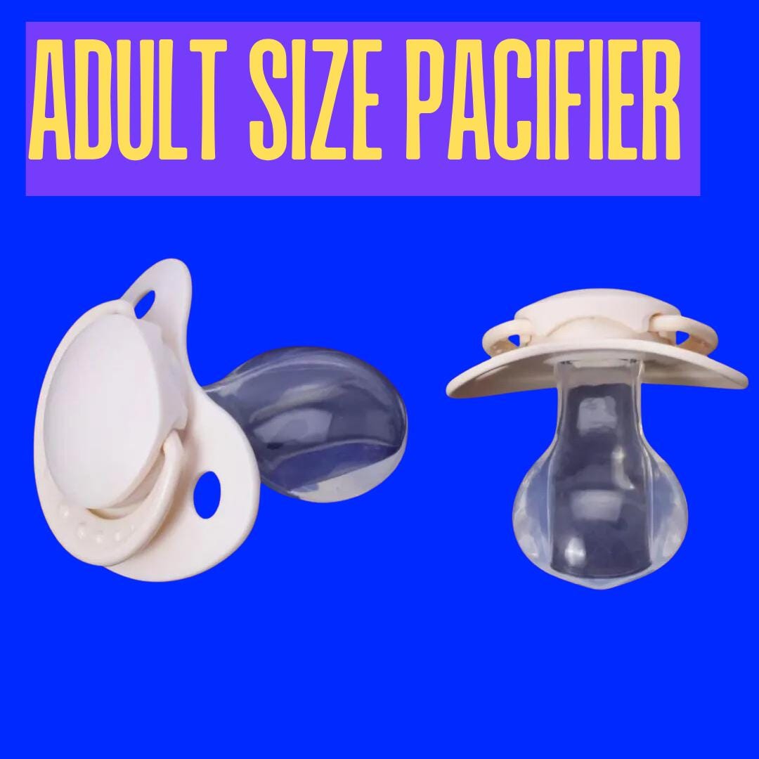 Adult Pacifier for Adults Large Abdl Paci Comfortable Adult Size ...