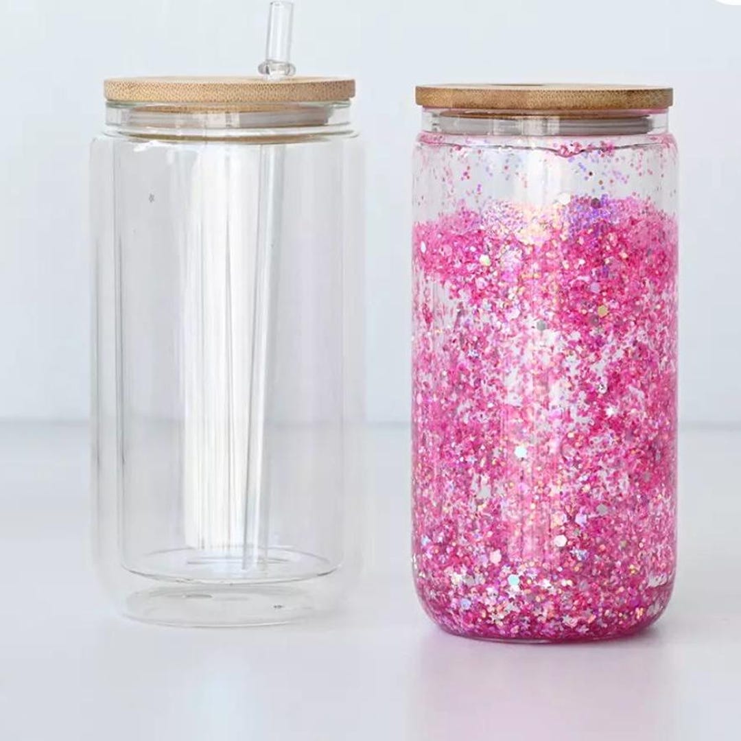 Glitter, Custom Cups, Glitter Cups, Glass Cups, - Etsy