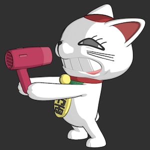 Turbo Granny Cat Stl - Etsy