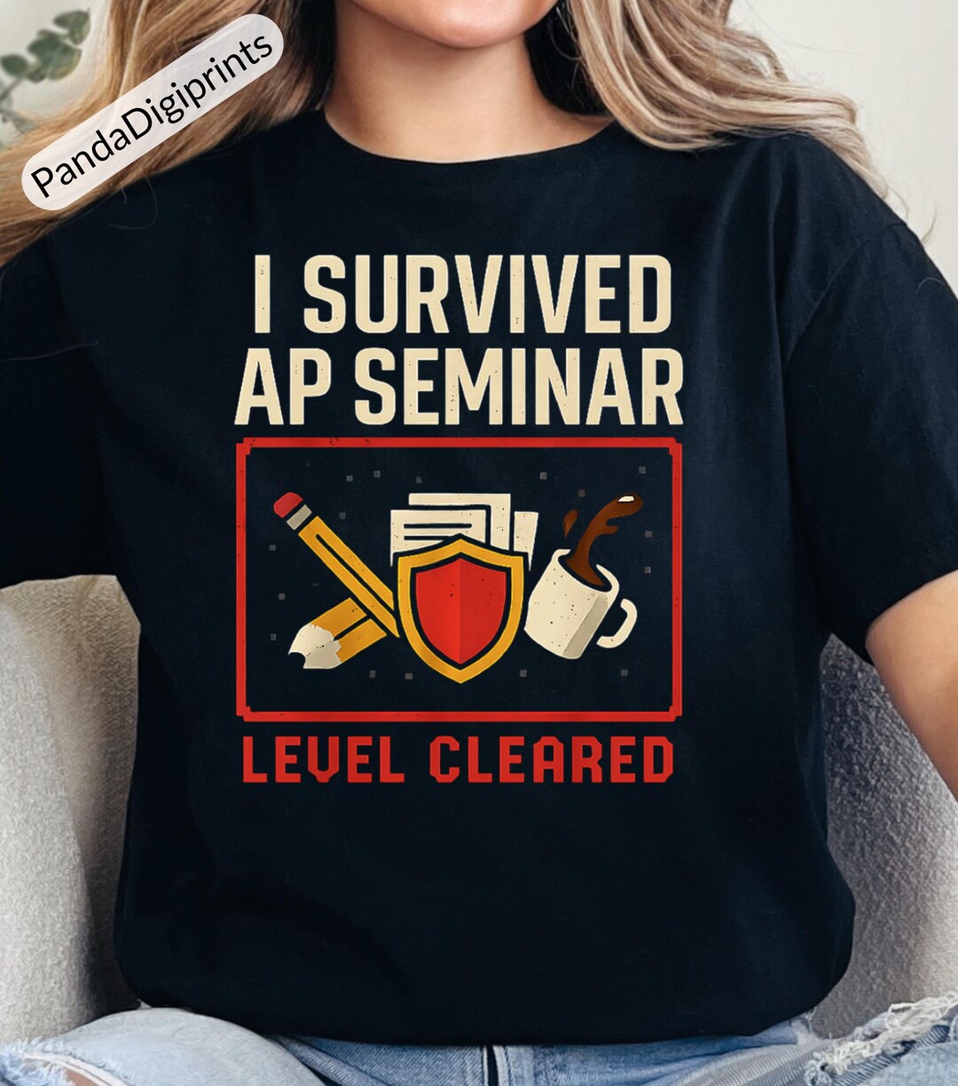 I Survived AP Seminar Png Funny AP Exam Week Quote SVG for Students Teachers, Academic Stress ...