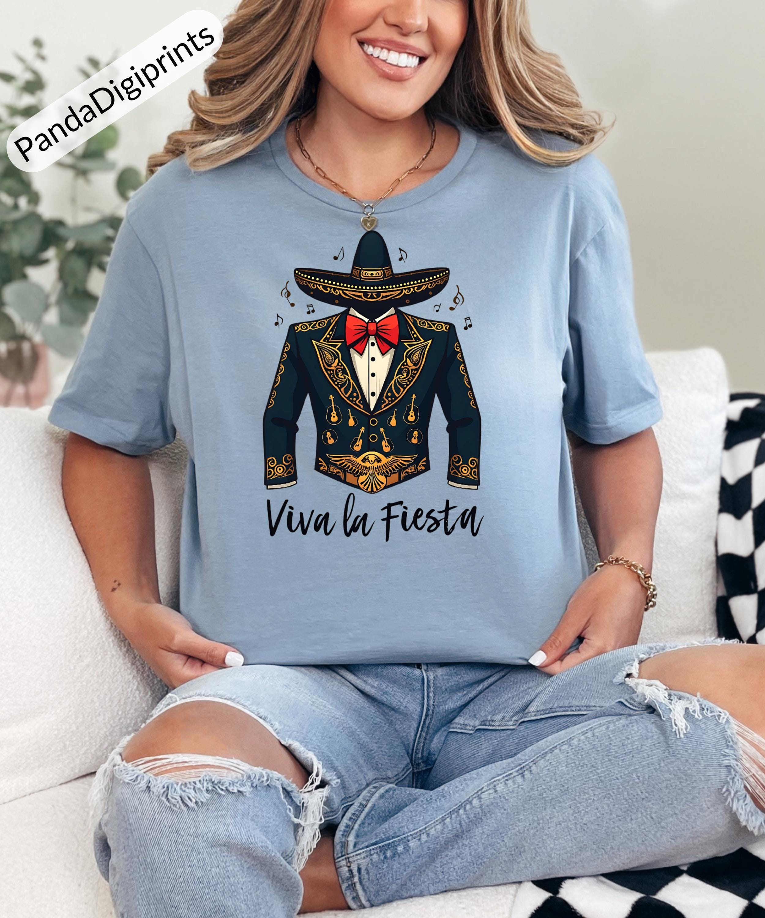 Viva La Fiesta,funny Mexican Mariachi Png, Fiesta Party Design, Charro ...