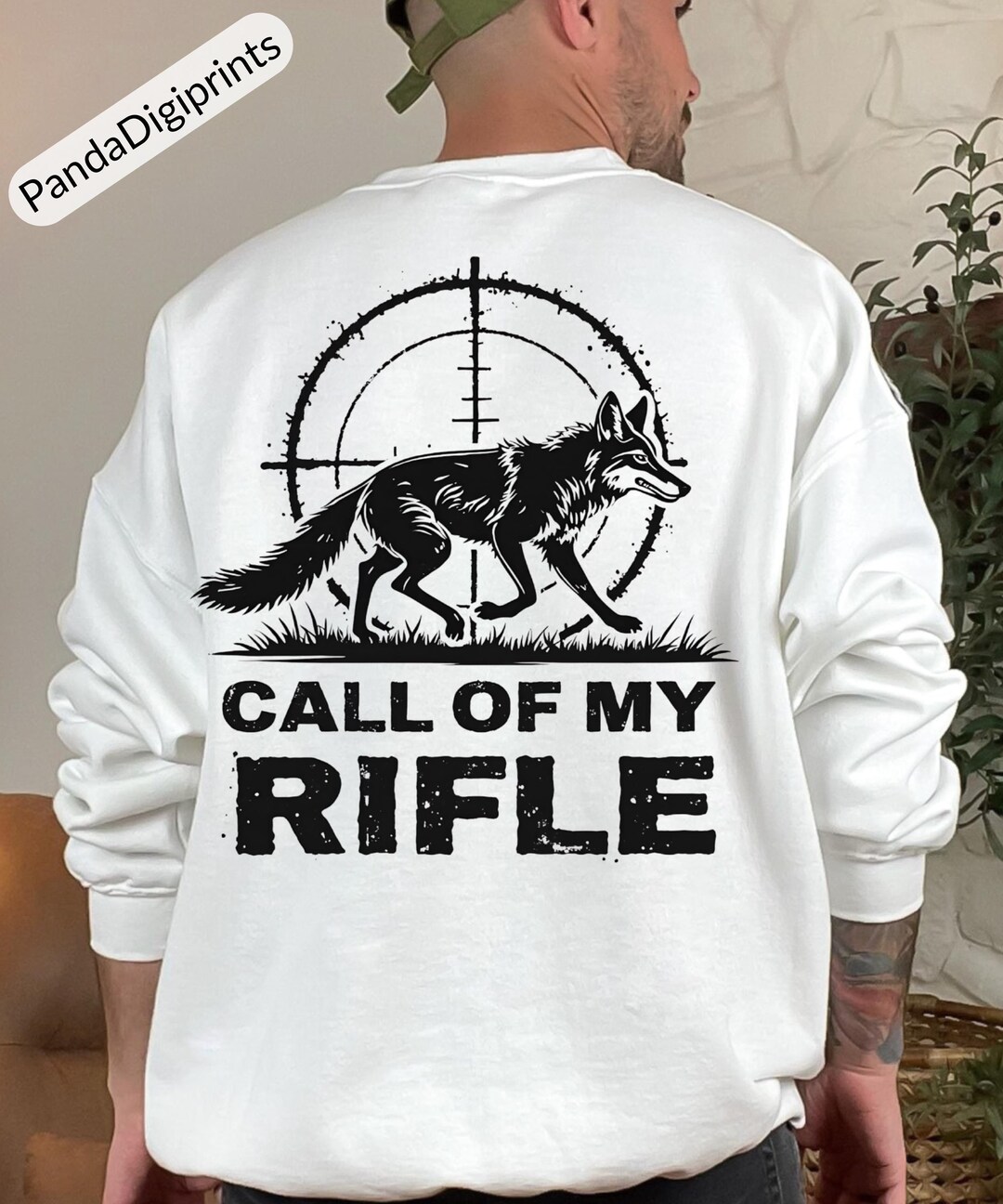 Call of My Rifle Svg, Coyote Hunting Png, Call of the Wild Funny Design ...