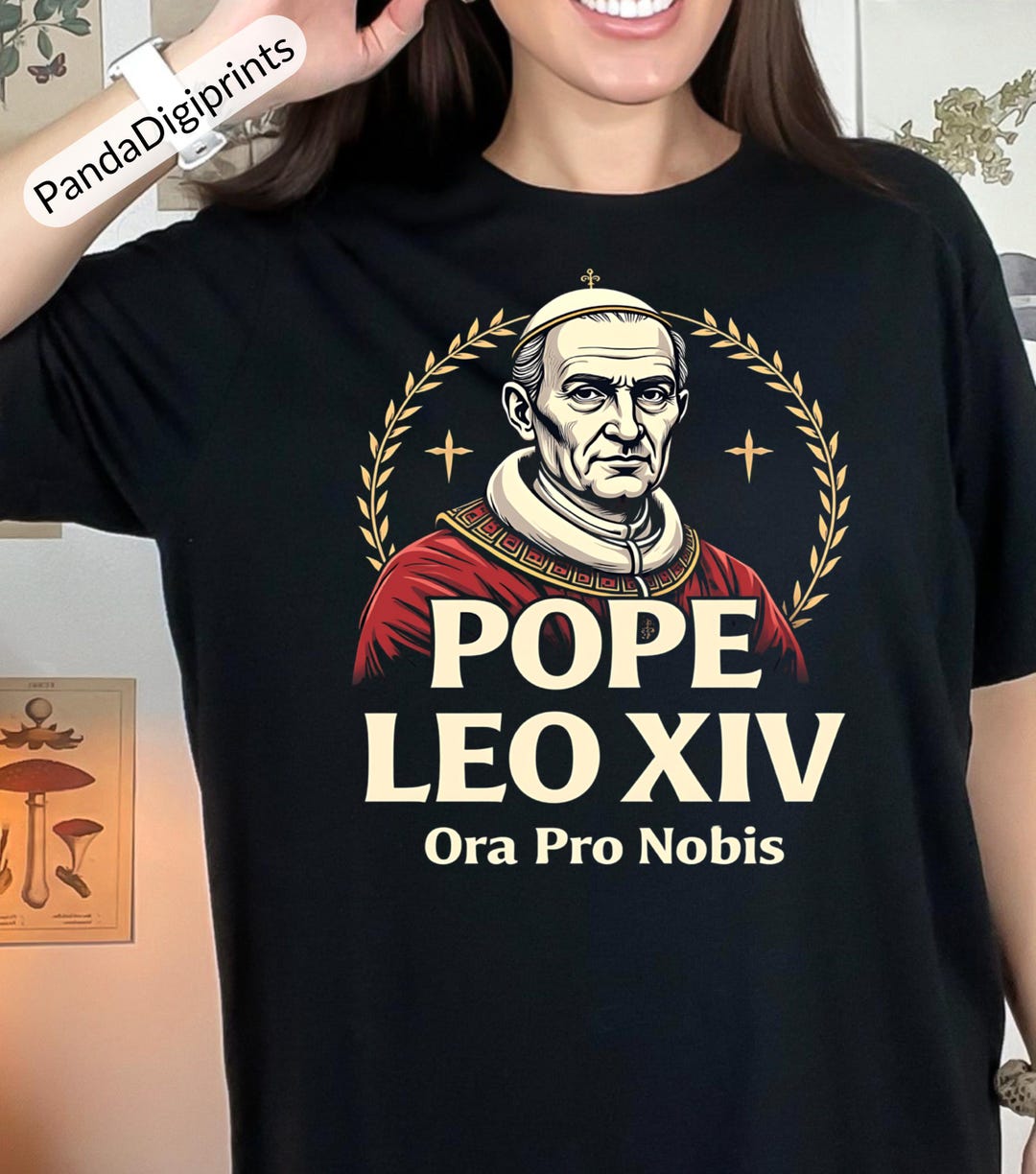 Pope Leo XIV SVG, Robert Prevost PNG, New Pope 2025 Design, Papal ...