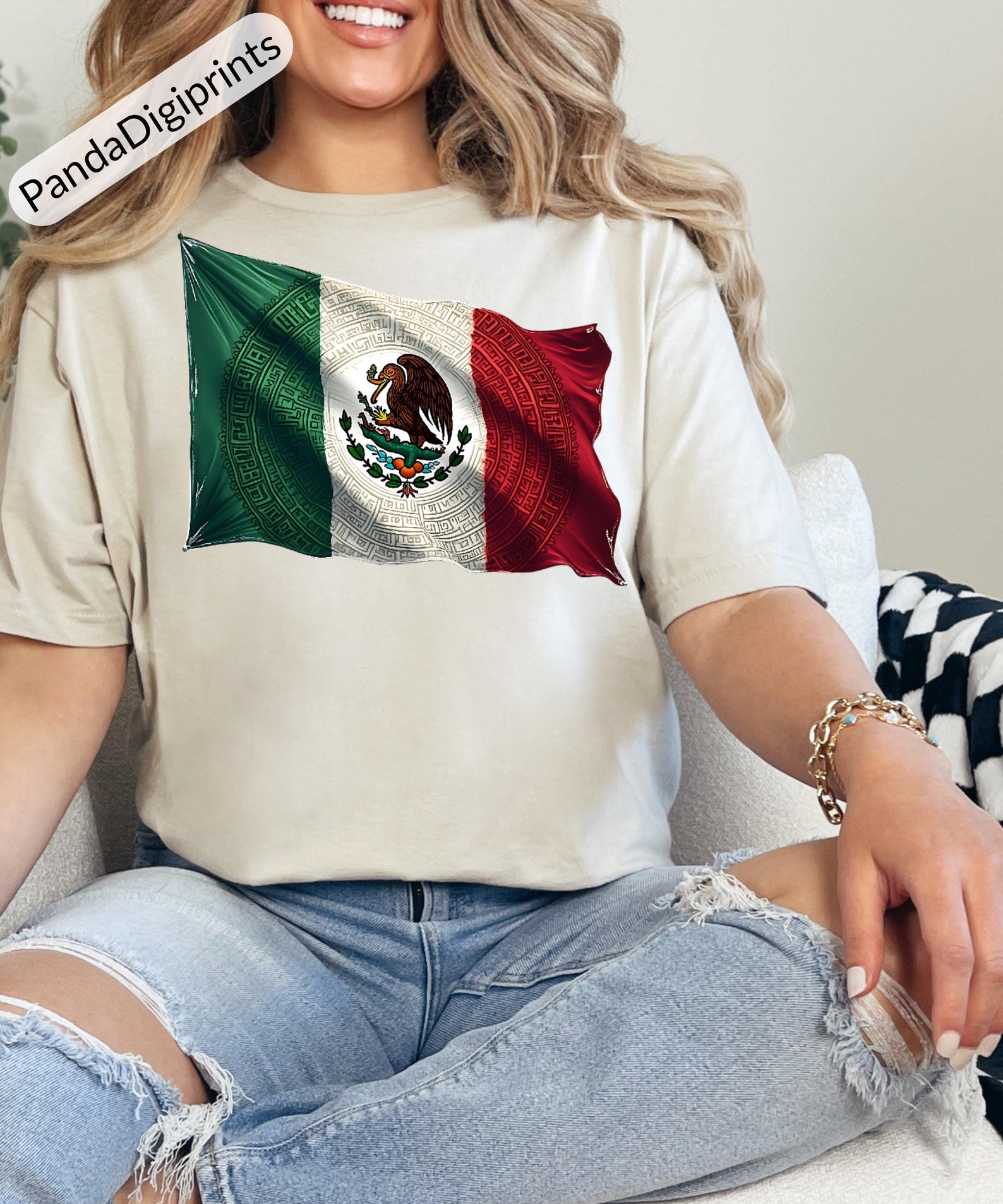 Aztec Mexican Flag SVG PNG: Vintage Sublimation Art (digital File) - Etsy