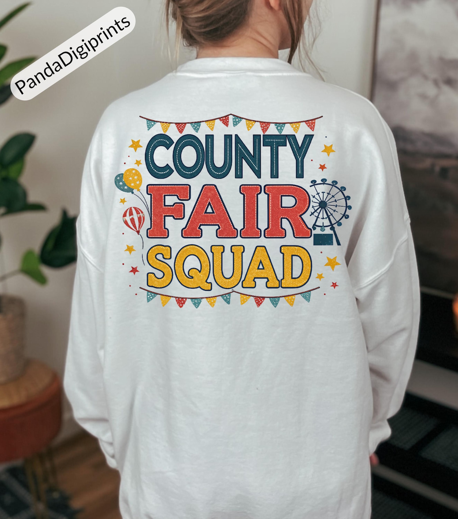 County Fair Squad SVG PNG: Carnival Festival Clipart (digital Design ...