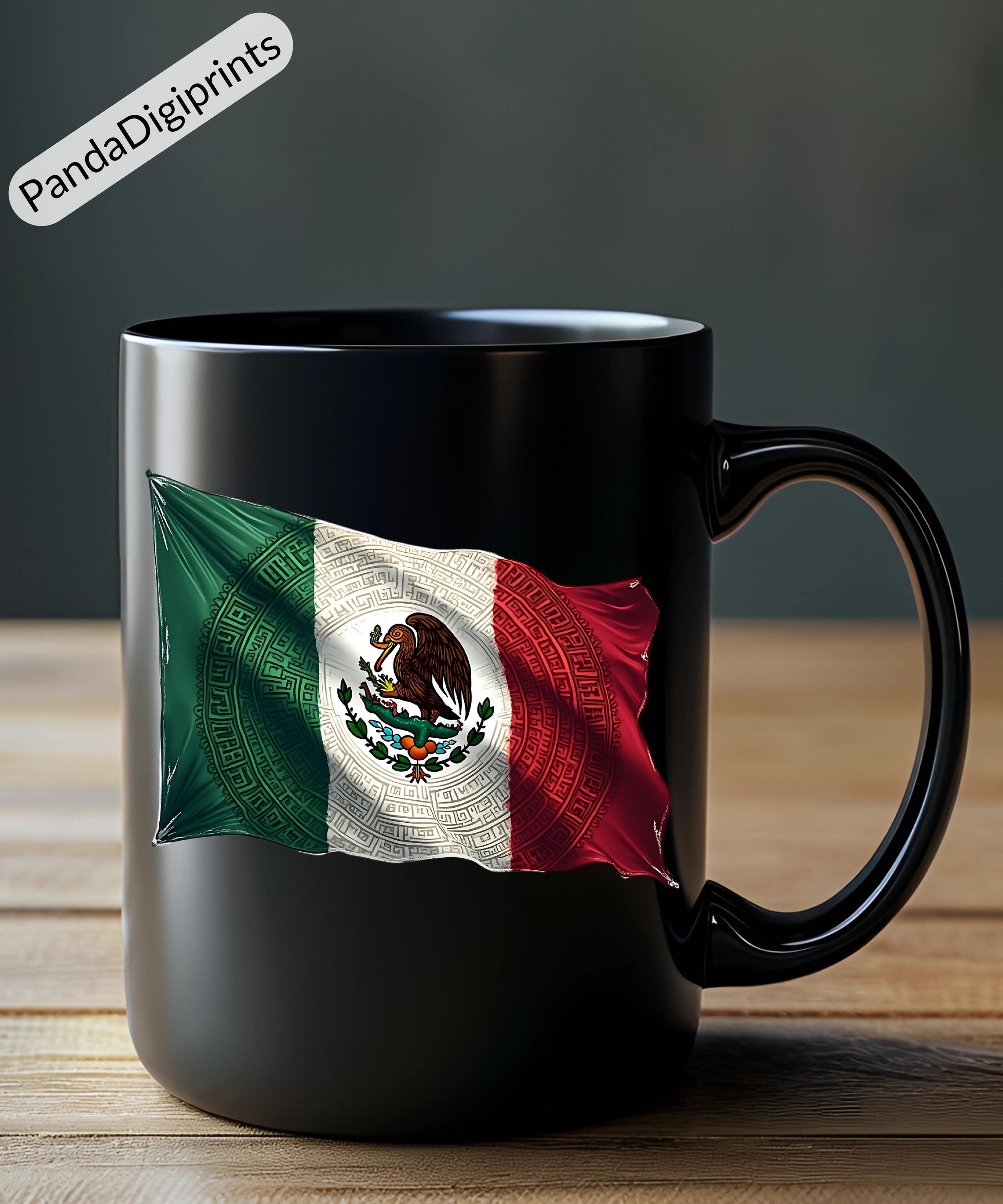 Aztec Mexican Flag SVG PNG: Vintage Sublimation Art (digital File) - Etsy