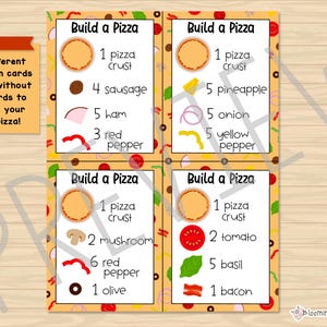 Build a Pizza | Pretend Play | Patterns | Following Directions ...