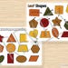 Leaf Shapes | Fall Activity | Autumn | Learning Shapes | Matching ...