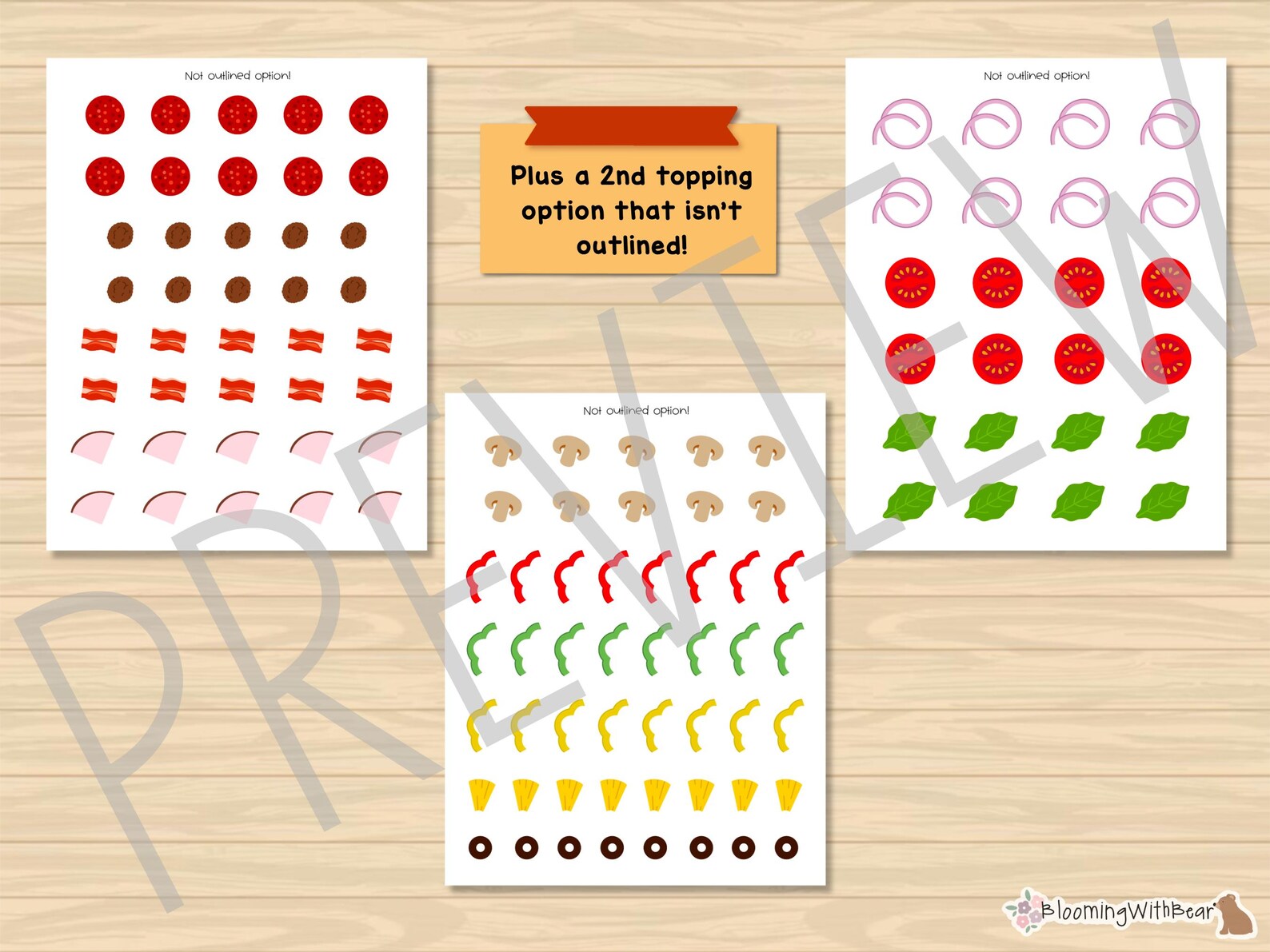 Build a Pizza | Pretend Play | Patterns | Following Directions ...