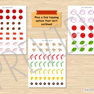 Build a Pizza | Pretend Play | Patterns | Following Directions ...