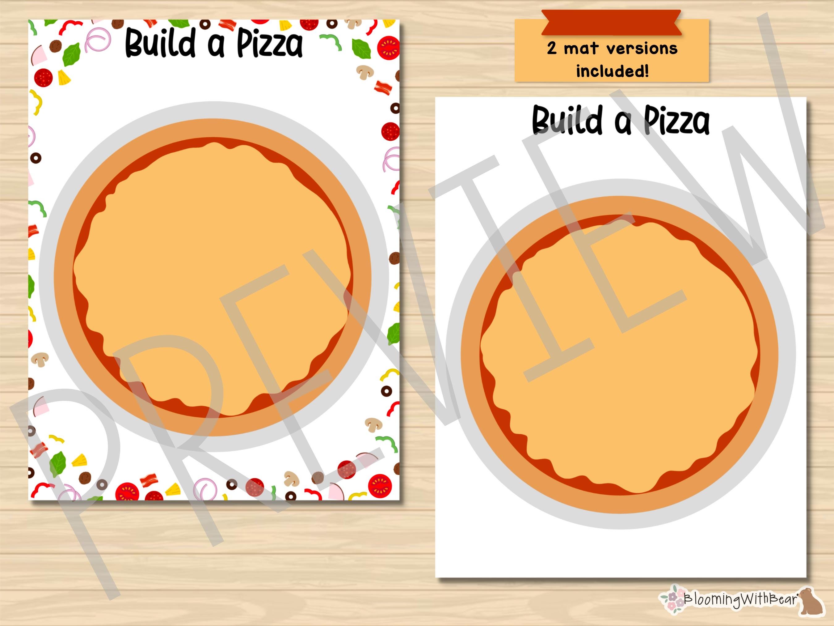 Build a Pizza | Pretend Play | Patterns | Following Directions ...