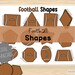 Football Shapes | 2D Shapes | Learning Shapes | Sports | Matching ...