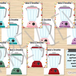 Build a Smoothie | Pretend Play | Patterns | Following Directions ...