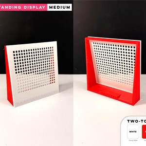 Square Pin Display Board | 3D Printed Enamel Pin Organizer | 50+ Colors ...