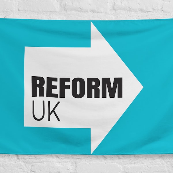 Reform Uk Party Flag - Etsy UK