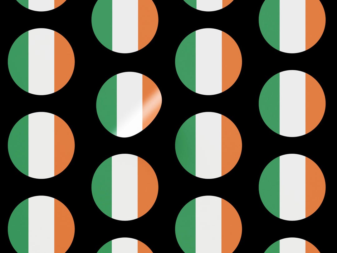 Irish Flag Stickers – Patriotic Ireland Decals for Proud Irish ...