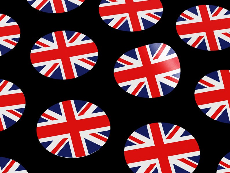 Union Jack Stickers – Patriotic UK Flag Decals for Proud Brits ...