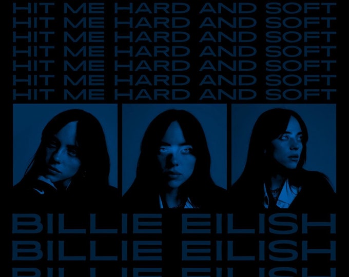 Billie Eilish Hit Me Hard and Soft Poster HMHAS / Physical Poster FREE Shipping INTERNATIONALLY ...