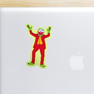 Kroaker Kermit the Joker Sticker Kermit the Frog Sticker - Etsy
