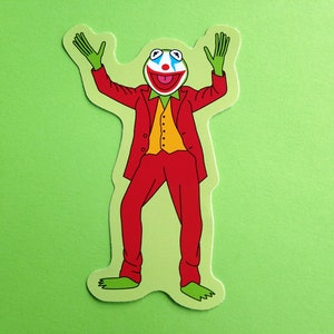 Kroaker Kermit the Joker Sticker Kermit the Frog Sticker - Etsy