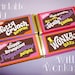 Willy Wonka JR. Printable Props Candy Cart Sign Wonka Bar - Etsy