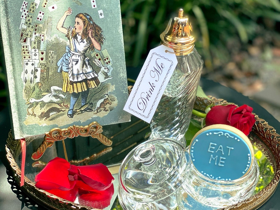 Drink Me Tags Drink Me Printable Bottle Labels Alice in Wonderland ...