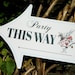 Alice in Wonderland Signs This Way That Way Arrows Printable ...