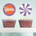 Willy Wonka Cupcake Toppers Willy Wonka Birthday Party Diy Printable ...