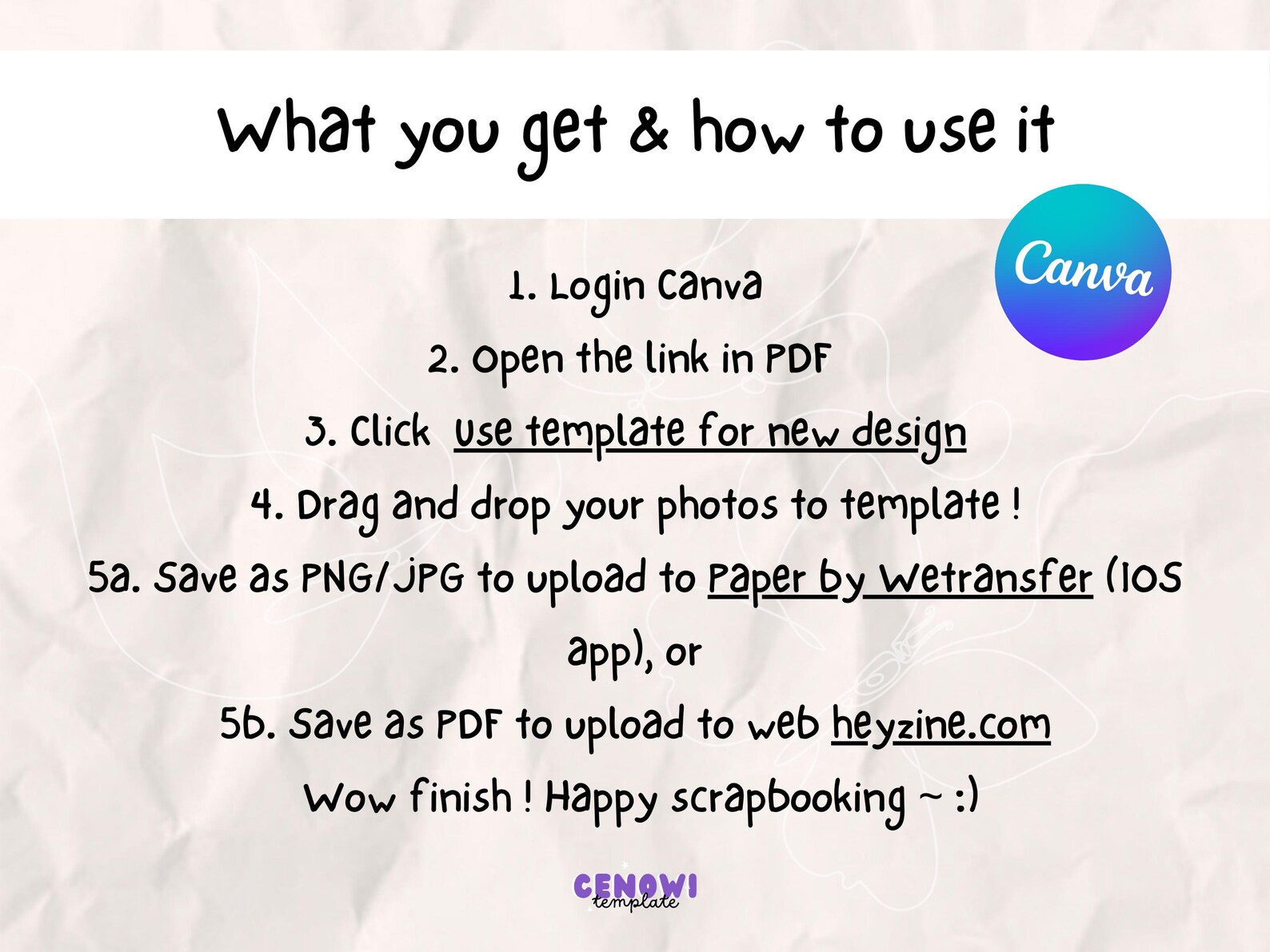 12 Months Dump Digital Scrapbook | Photo Collages Template | Canva ...