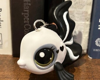 LPS Littlest Pet Shop Turtle Gold Keychain - Etsy