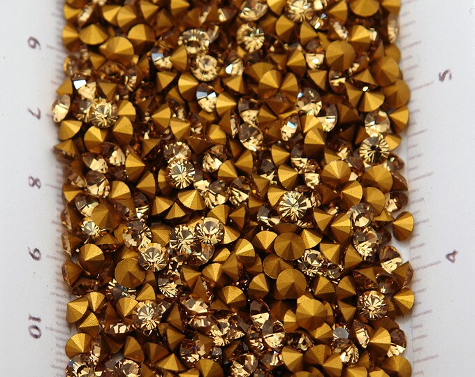 PP 20 Blue Sapphire AB Swarovski Rhinestone Chatons Article 1012 First ...