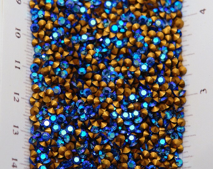 PP 20 Blue Sapphire AB Swarovski Rhinestone Chatons - Article 1012 ...