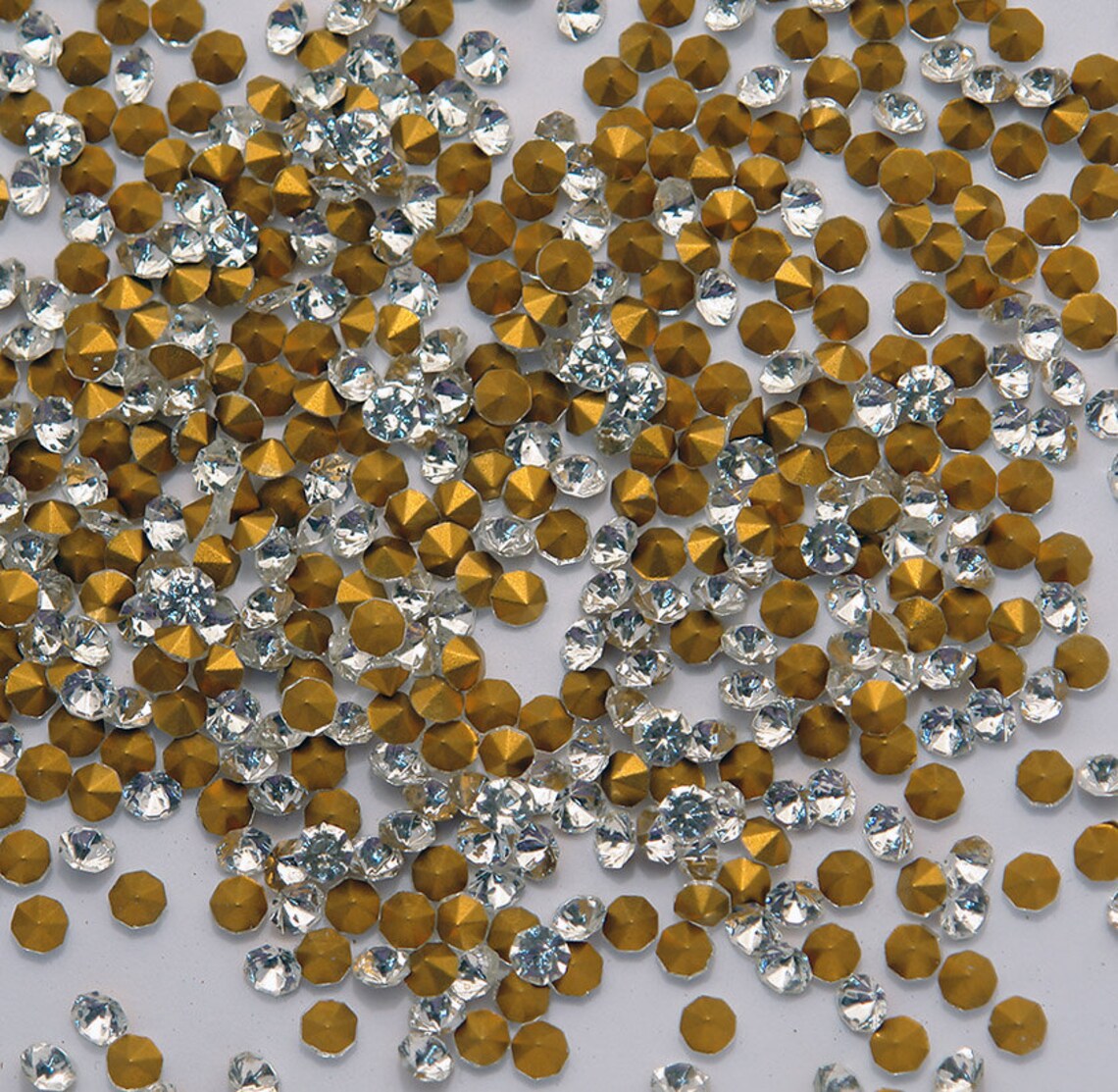 144 Pc of 22ss Clear Crystal Chaton Rhinestones Quality - Etsy