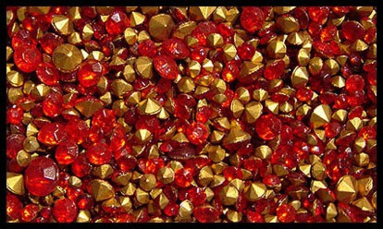 200 Siam Ruby Red Vintage Rhinestone Lot Round Foil Backed - Etsy
