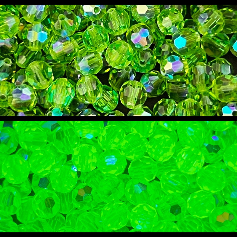 Vaseline Glass Beads - Etsy