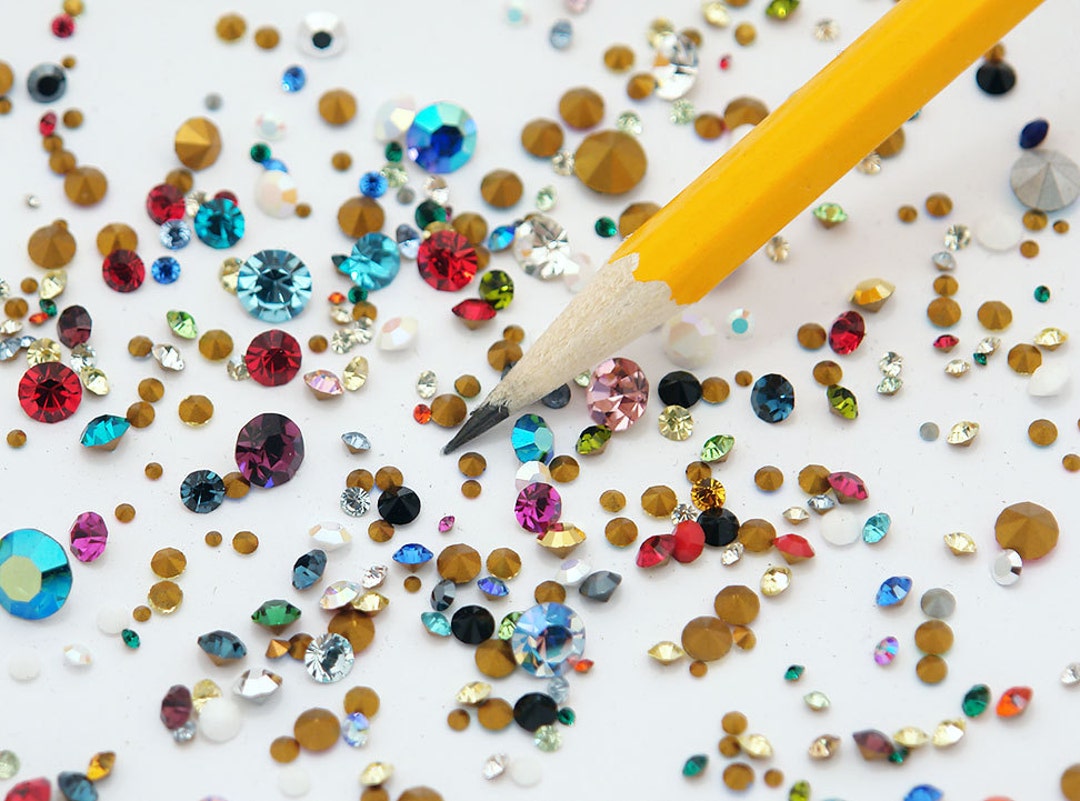 100 Swarovski Crystal Chatons 1st Quality Machine Cut Art - Etsy