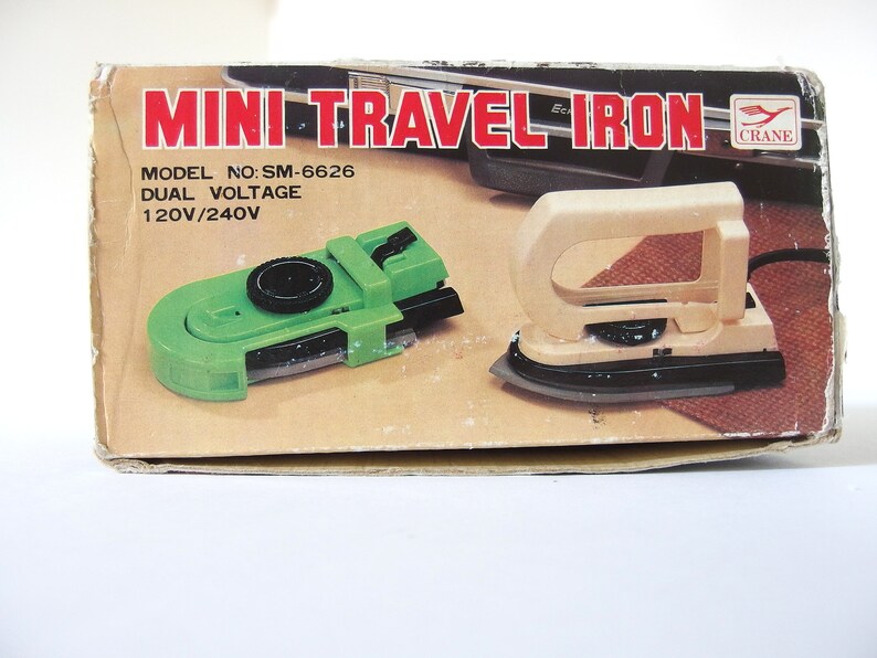 Mini Travel Iron Crane Folding Iron SM-6626 IOB - Etsy