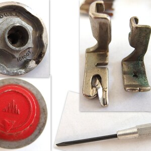 Vintage Singer Low Shank Attachments 1261 / 120598, 160616, 160359 ...