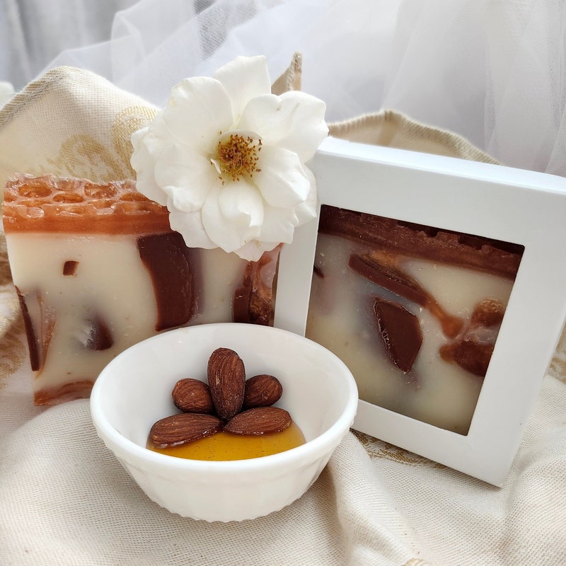 Honey Almond Soap - Etsy
