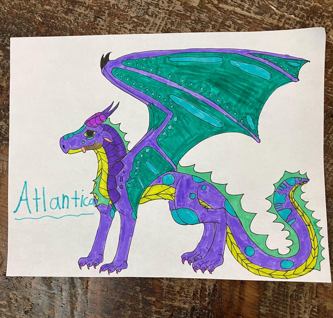 Custom Wings of Fire OC Drawing - Etsy