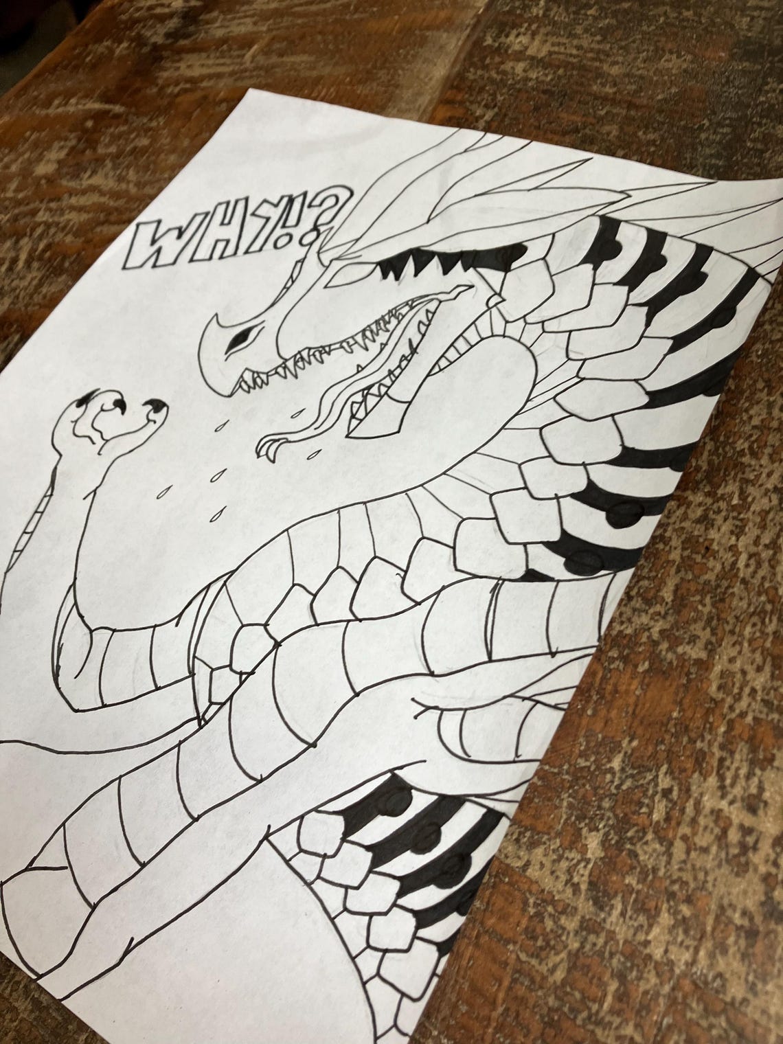 Wings of Fire Coloring Sheet(hivewing) - Etsy