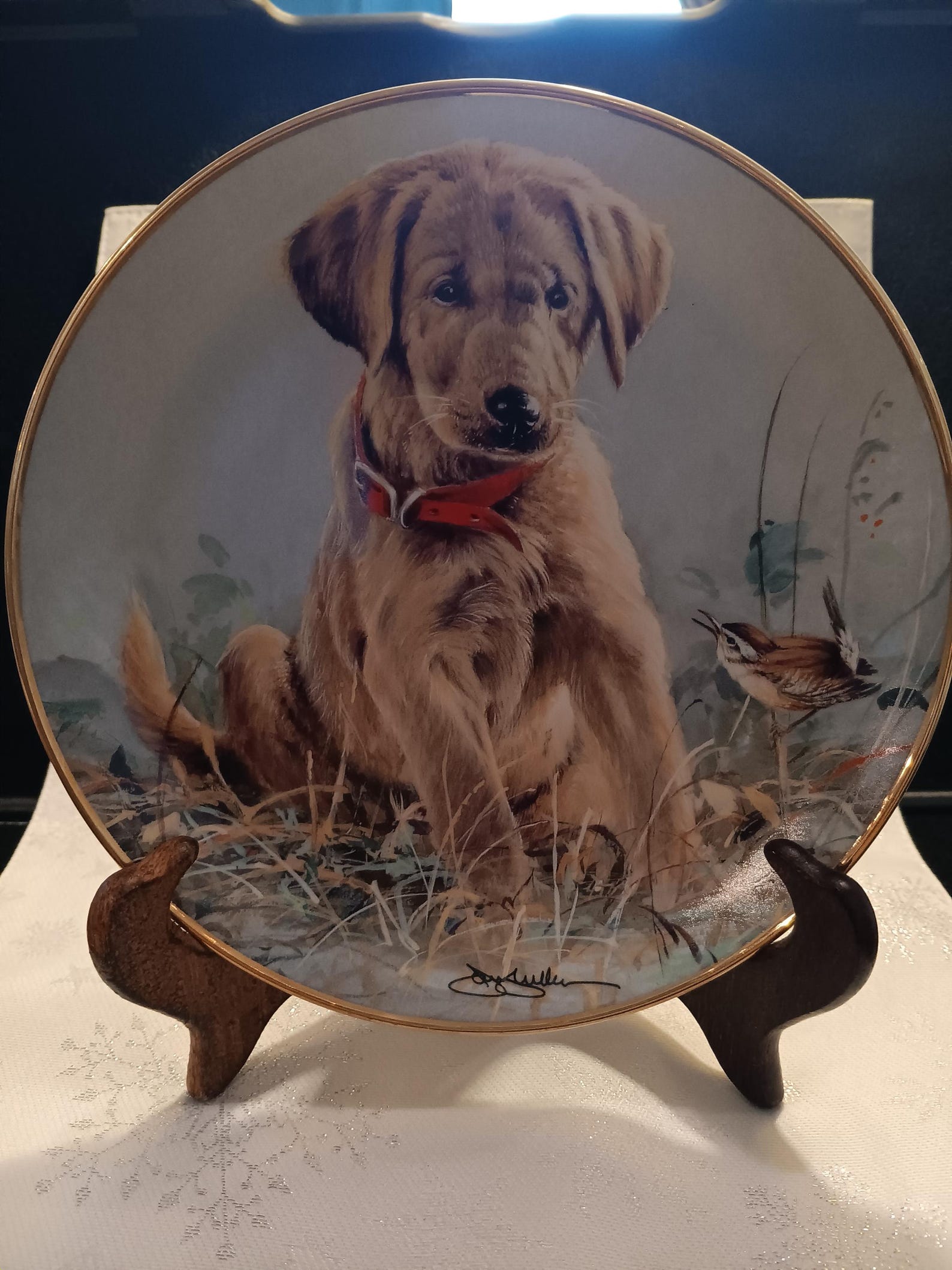 Royal Doulton Collector Plates 2 Danbury Mint Colecror Plates Puppies ...