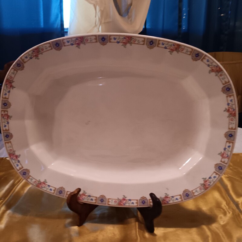 Edwin M Knowles Platter - Etsy