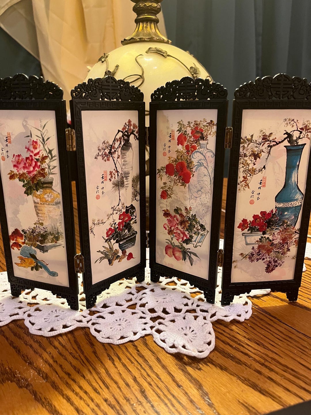 Miniture Chinese Screen - Etsy