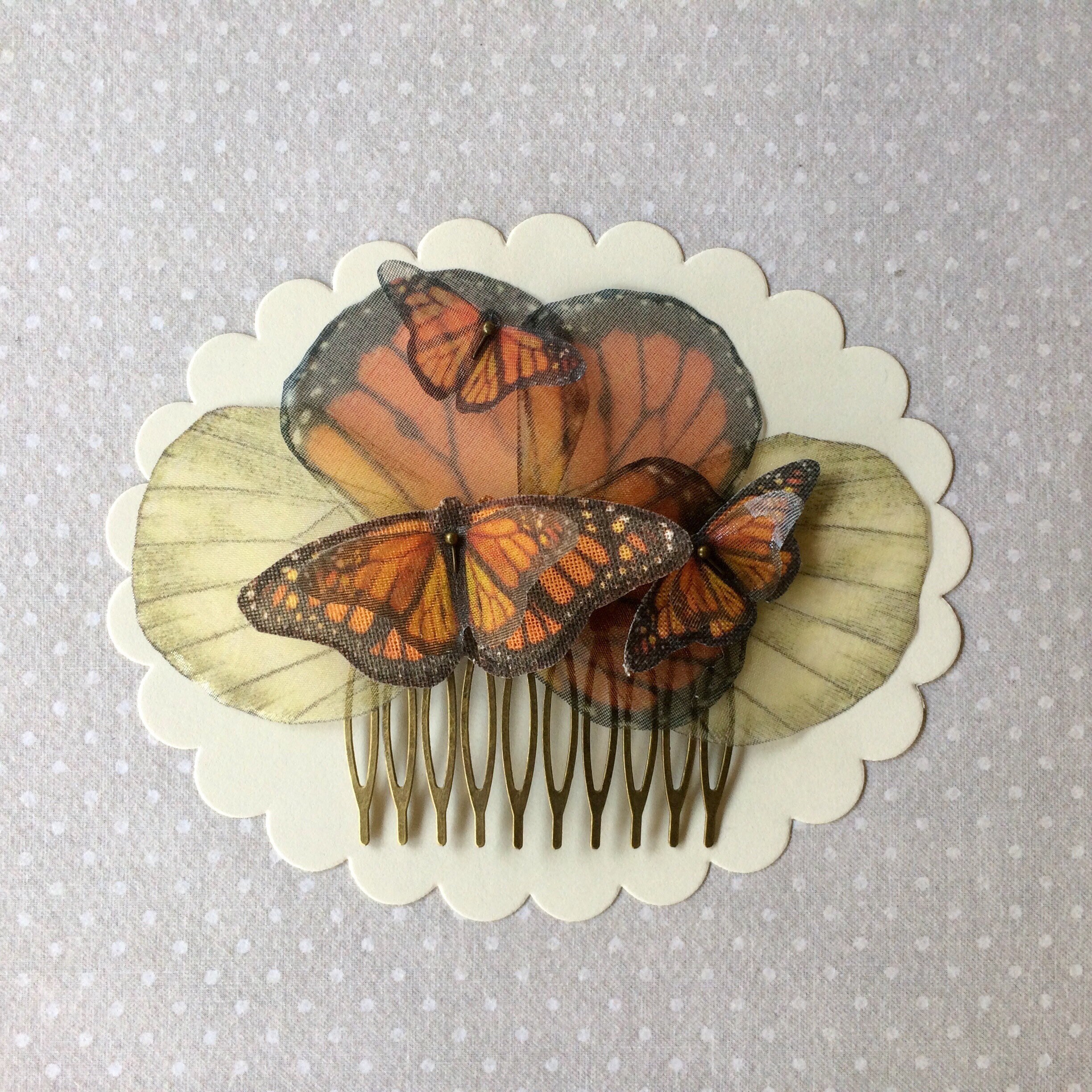 Butterfly Hair Comb, Wings Hair Comb, Butterfly Hair Accessories ...