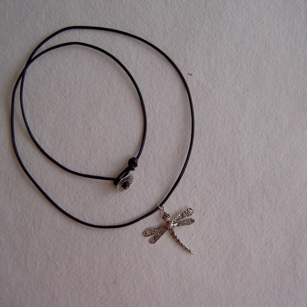 Leather Dragonfly - Etsy