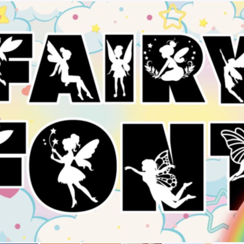 Fairy Tale Font - Etsy