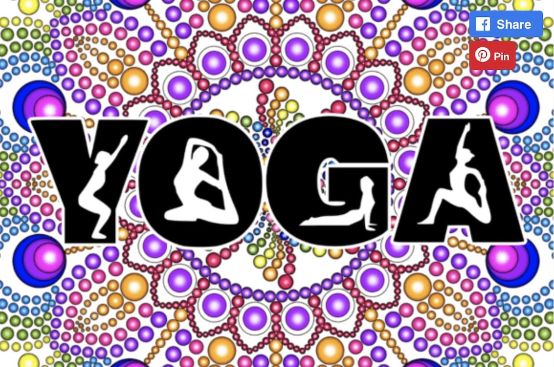 Yoga Font Yoga Alphabet Otf Font for Yoga Women Yoga Men Yoga Body and ...