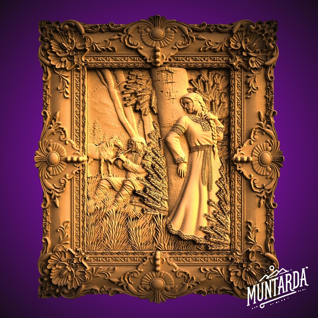 Secret Admirers: STL Model for 3D CNC Router - Romantic Encounter ...