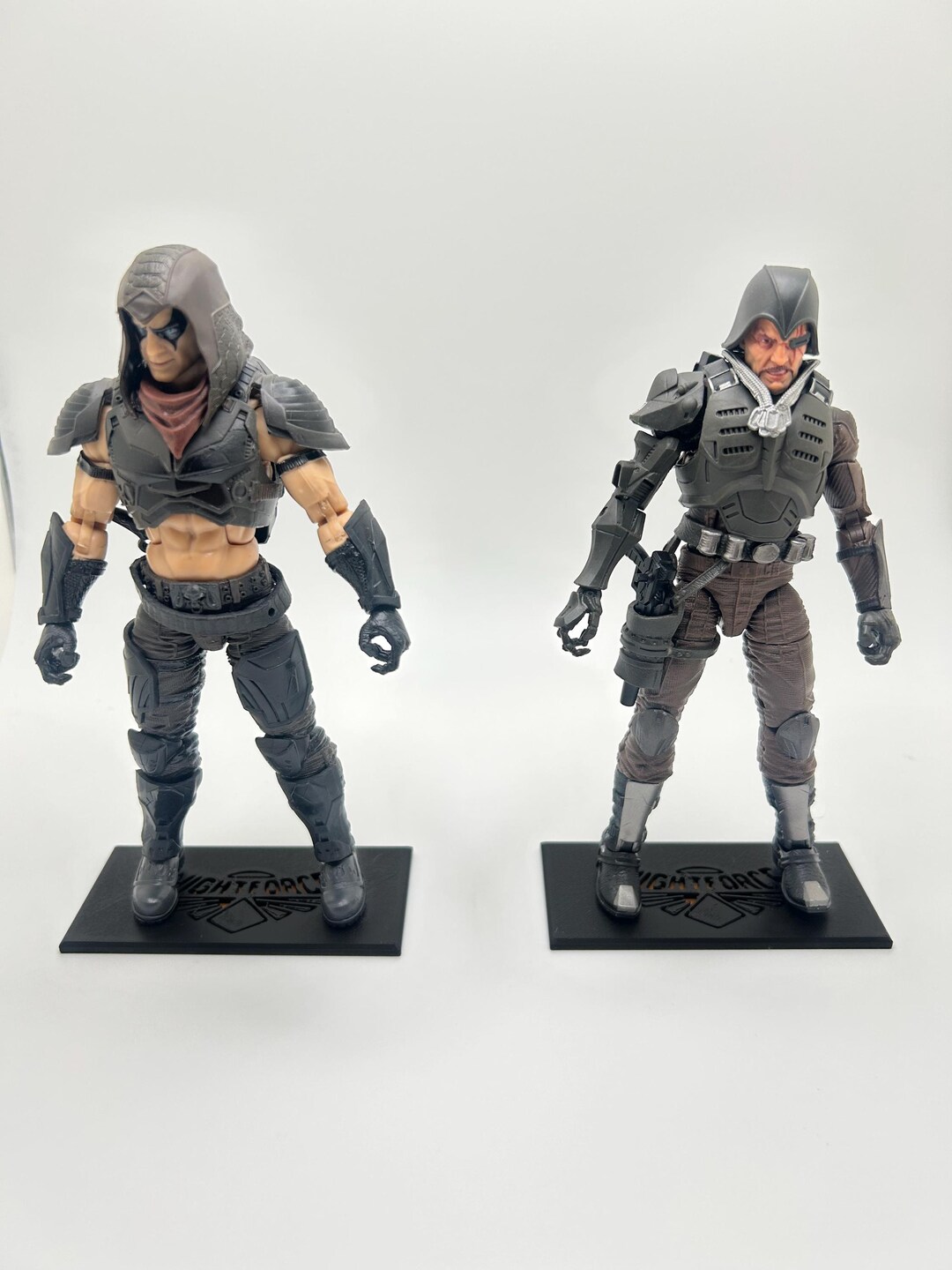 GI Joe Cobra NIGHTFORCE Classified 1:12 Scale Action Figure Stands 3D ...